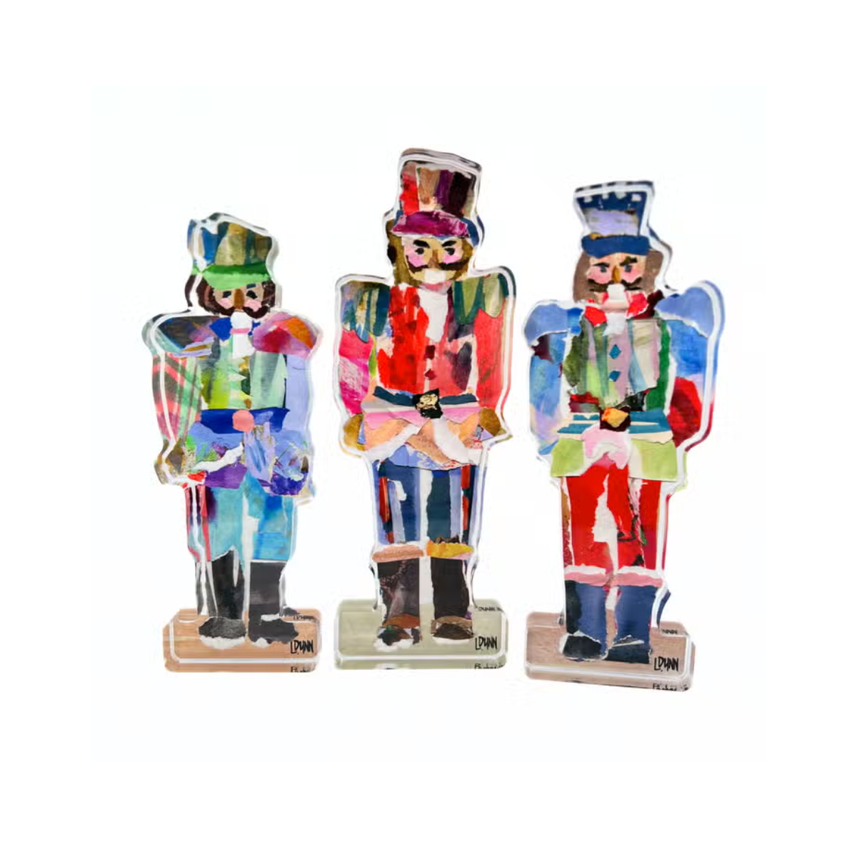 Acrylic Nutcrackers Set – Mary Hawthorne Interiors